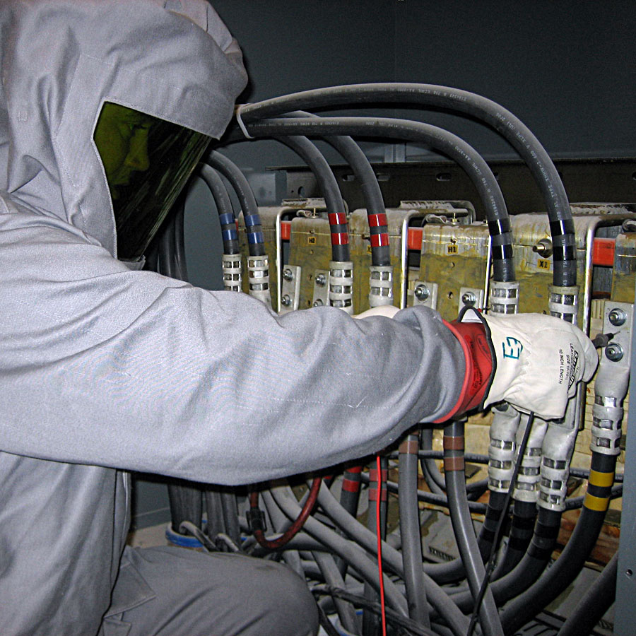 What are the causes of an arc flash?